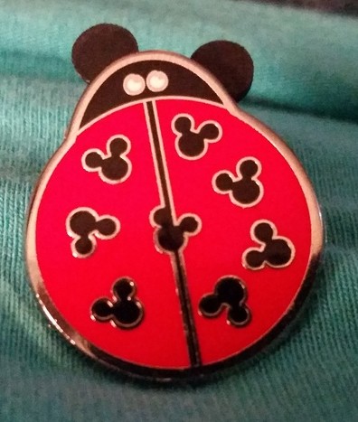 18633 - WDW - Mickey Mouse Icon - Ladybug and Butterfly - Ladybug ONLY ...