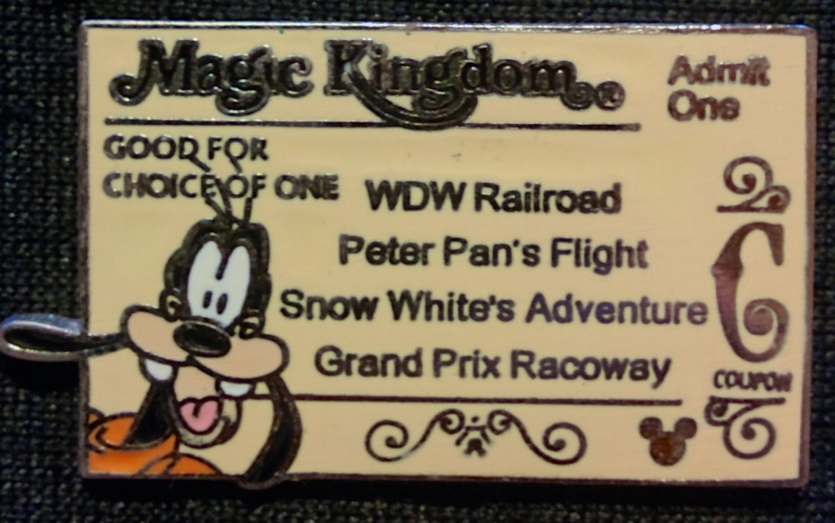17594 - "C" Coupon - Cast Lanyard Collection III - Magic Kingdom ...