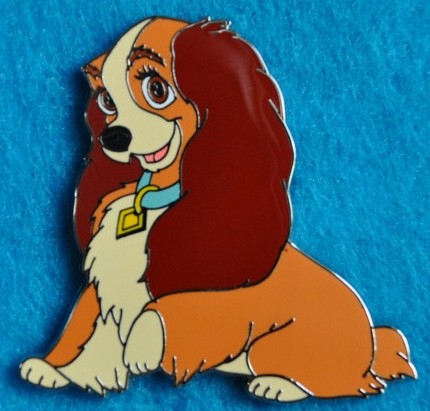 16443 - Lady - Lady and The Tramp - Disneyland Resort Paris Disney Pin