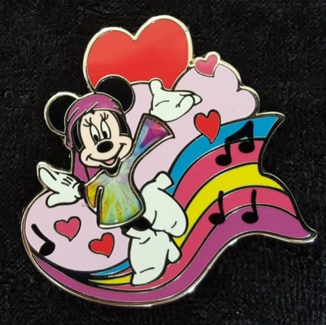 13106 - Hippie Minnie on Rainbow - 1970's Mickey Mouse and Friends ...