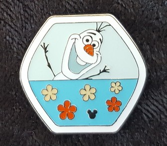 13159 - Olaf - Ferris Wheel Hidden Mickey - Hong Kong Disneyland Disney Pin