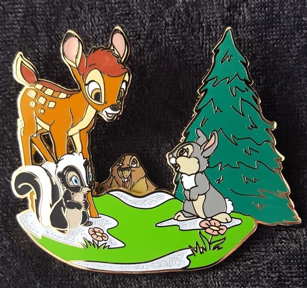 16142 - Bambi, Flower and Thumper - Groundhog Day - Walt Disney ...