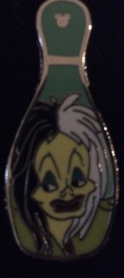 23087 - Cruella DeVil - 2008 Hidden Mickey - Bowling Pin Villains ...