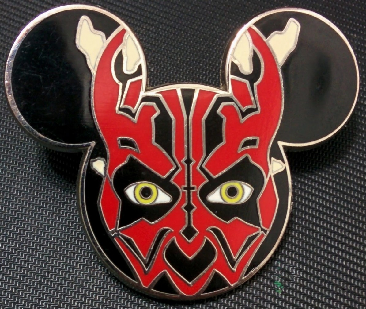 17100 - Darth Maul Mickey Icon Head - Star Wars - Walt Disney World ...