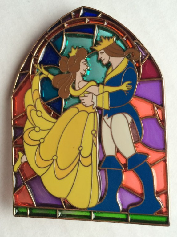 Belle and Prince - Stained Glass Prince & Princess | Pin & Pop