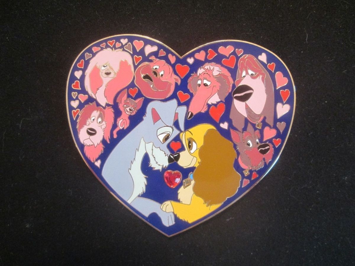 26161 - Side by Side - Lady and the Tramp Heart - ACME Studio Art ...