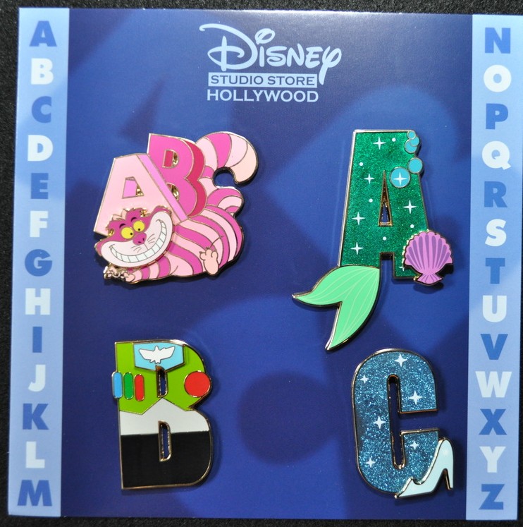 16477 - Surprise Release - Characters With Letters - Disney Studio ...