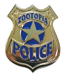 12783 - Police Badge - Japan Movie Theatre - Zootopia - Disney Store ...