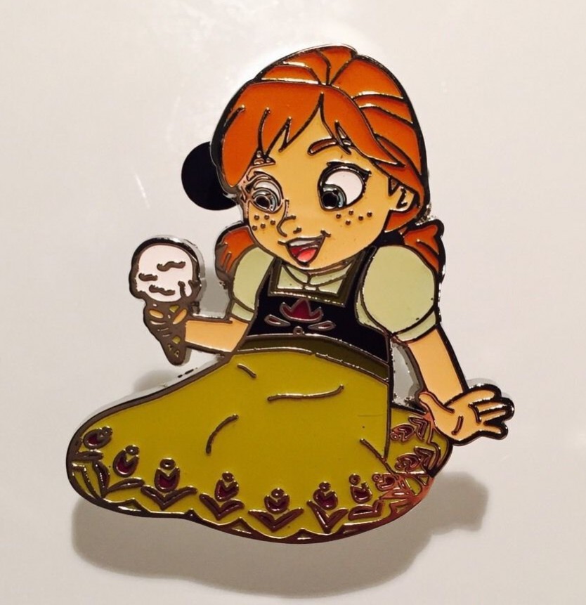 14057 - Young Anna - (PTD) Pin Trader's Delight Series - Disney Studio ...