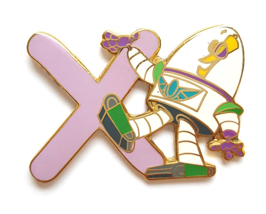 5616 - X is for XR - Japan Disney Mall - Disney Character Alphabet 26 ...