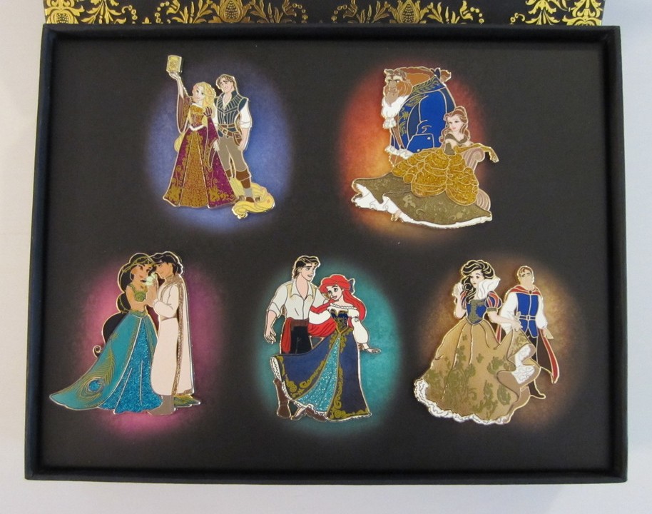 834 - Disney Fairytale Designer Collection Limited Edition Pin Set ...