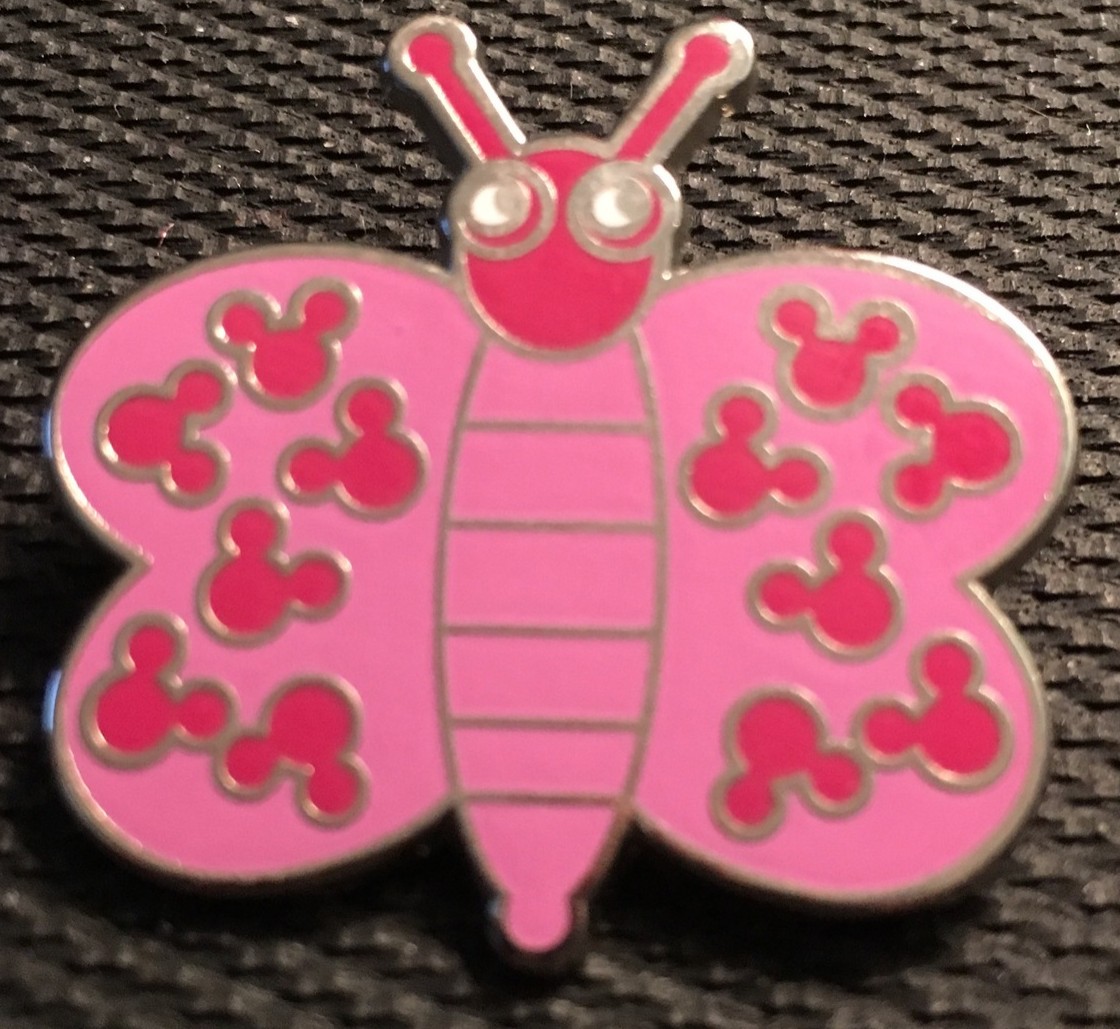 12267 - Pink Butterfly - Ladybug and Butterfly - Walt Disney World ...