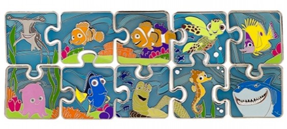 Finding Nemo Character Connection Set - Character Connection Mystery ...