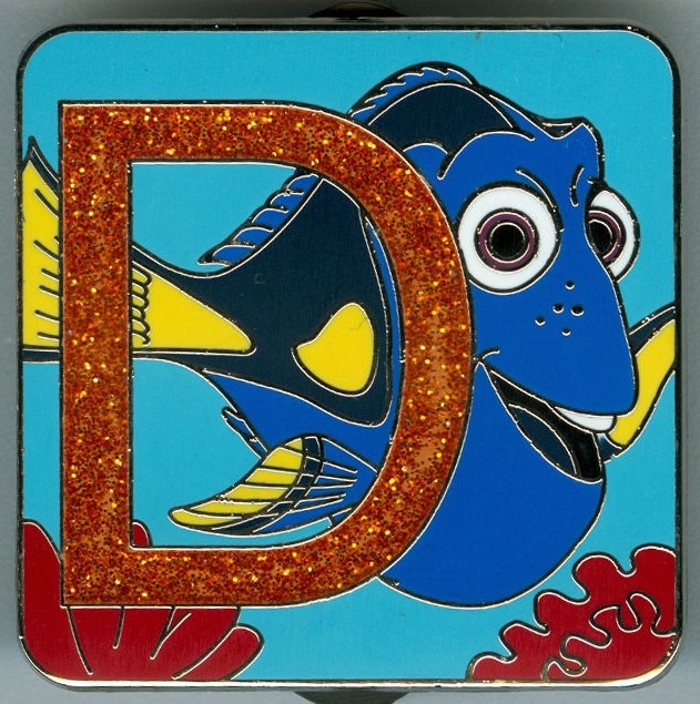 10612 - D is for Dory (CHASER) - Disney Pixar Alphabet - Mystery Collection