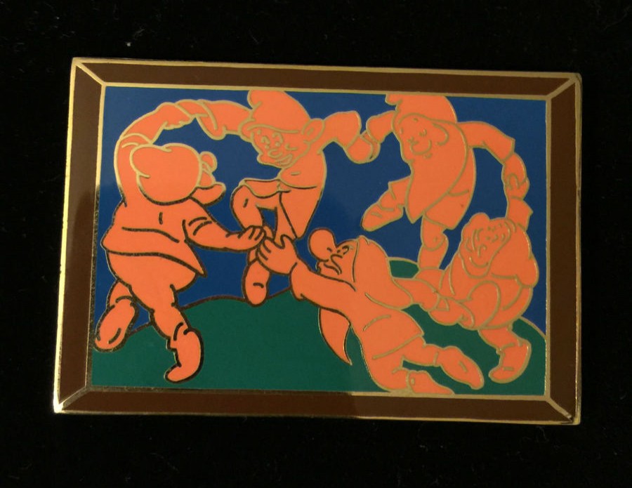 16181 - Dwarf Dance - Masterpiece Series - Disney Auctions Disney Pin