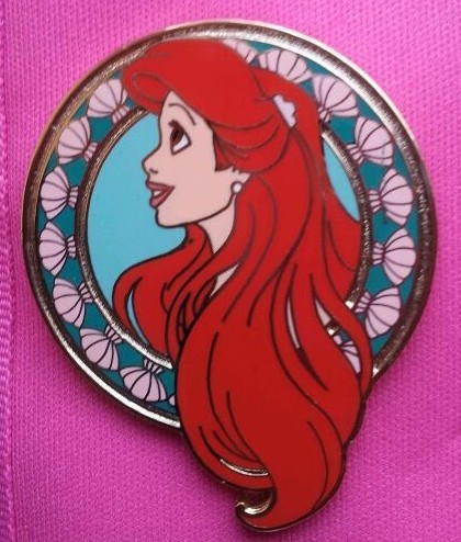 854 - Ariel - Princess Profile - Disney Auctions Disney Pin