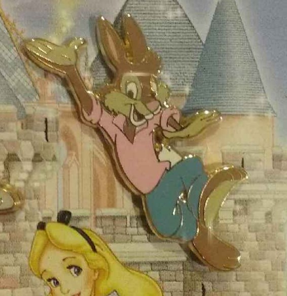 10853 - 8 Pin Framed Set - Br'er (Brer) Rabbit Jumping ONLY ...