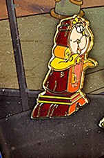 20338 - Cogsworth - Beauty and the Beast: 25 Enchanted Years