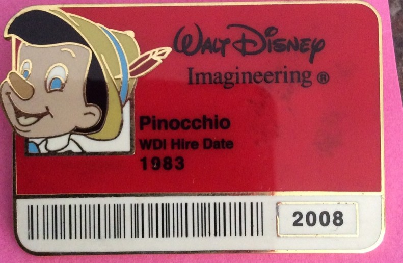 20008 - I.D. Badge Series 2 (Pinocchio) - I.D. Badge - Walt Disney ...