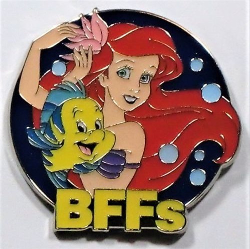 15298 - The Little Mermaid - Ariel and Flounder - BFFs Mystery Pin ...