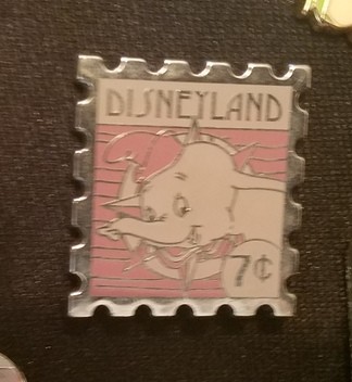 10819 - Disneyland Dumbo 7¢ stamp - 2008 Hotel Hidden Mickey - Stamps ...