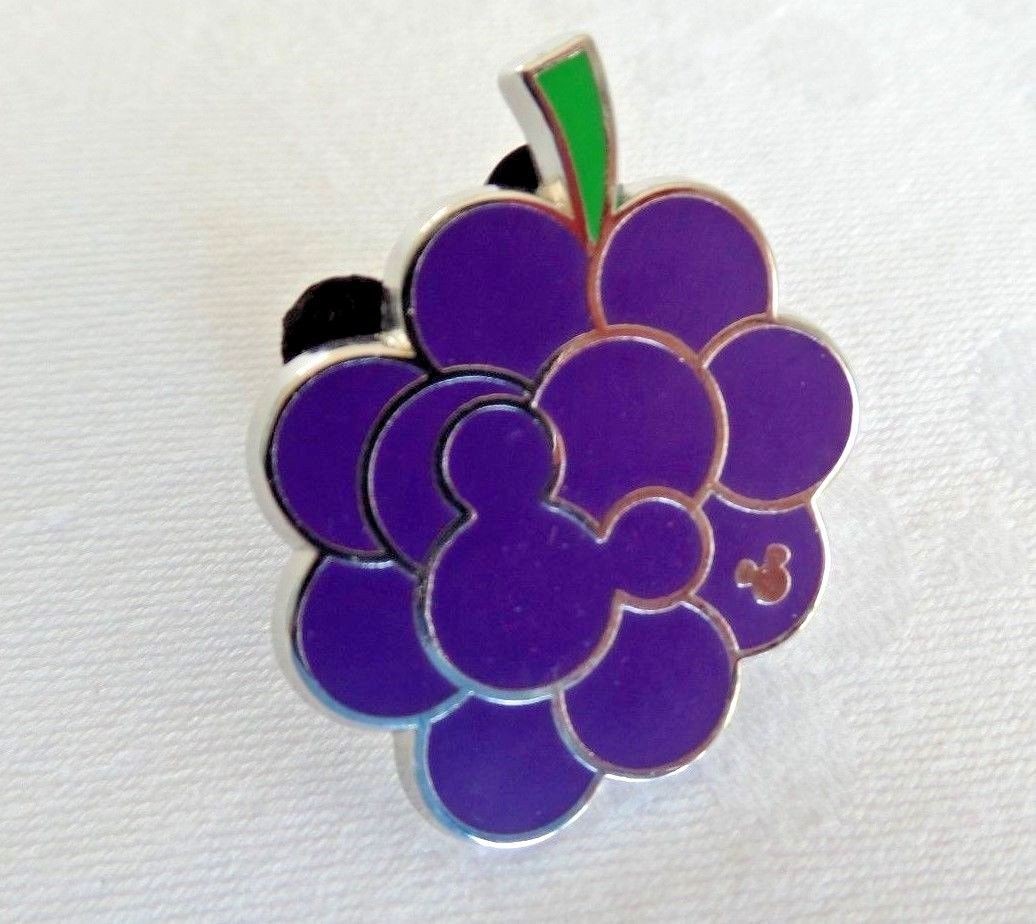 16701 - Grapes - 2017 Hidden Mickey - Fruit - Walt Disney World Disney Pin