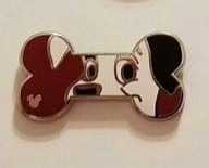 2017 Hidden Mickey - Disney Dog Bones Disney Trading Pin Series | Pin & Pop
