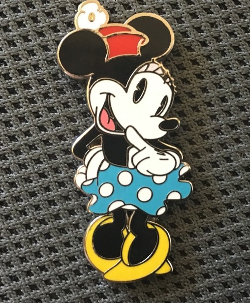 18841 - Minnie Mouse in Blue Polka Dot Skirt ONLY - 2014 Pie Eye Mickey ...