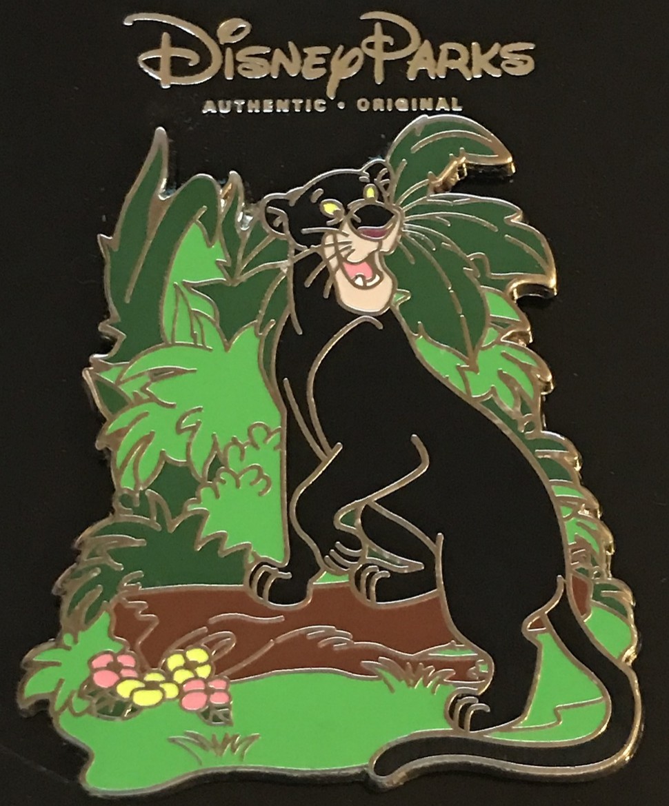 The Jungle Book - Bagheera on Log | Pin & Pop