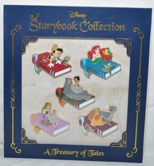 7825 - A Treasury of Tales 5 Pin Set #2 - Storybook Collection - A ...