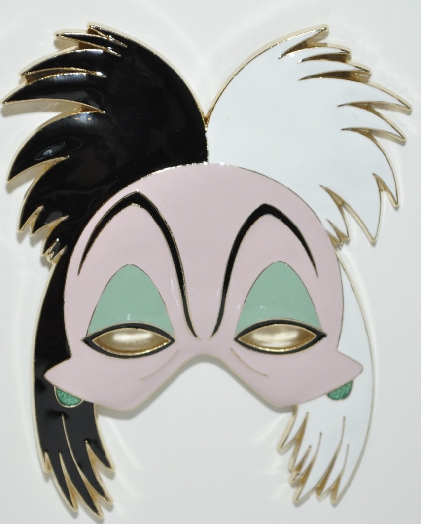 7951 - Cruella De Vil - Villains Masquerade Masks - Walt Disney ...
