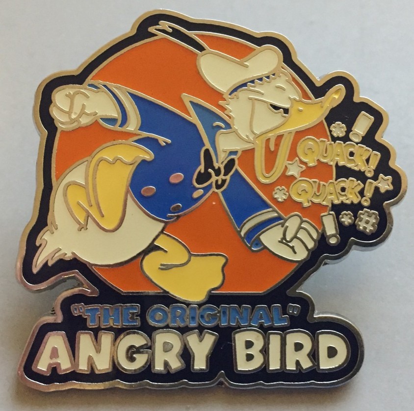 6861 - Donald Duck - The Original Angry Bird - Donald Duck - Disneyland ...