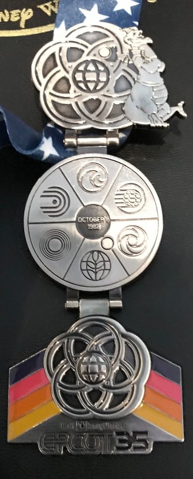 23308 - Figment with Epcot Logos - Epcot 35th Anniversary - Walt Disney ...