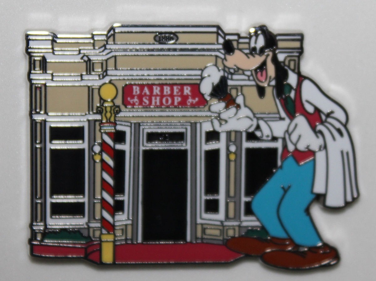 7600 - Goofy at Harmony Barber Shop - Main Street Magic - Mystery ...