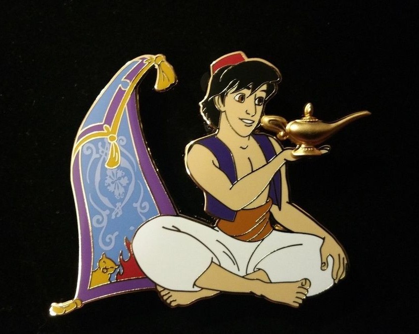 20626 - Aladdin - Aladdin 25th Anniversary - Box Set of 6 pins