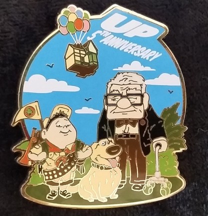 1043 - 5th Anniversary - Carl, Russell and Dug - Pixar's Up - Disney ...