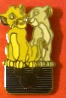 1044 - Simba and Nala with Logo - Disney Channel - Misc - Disney ...