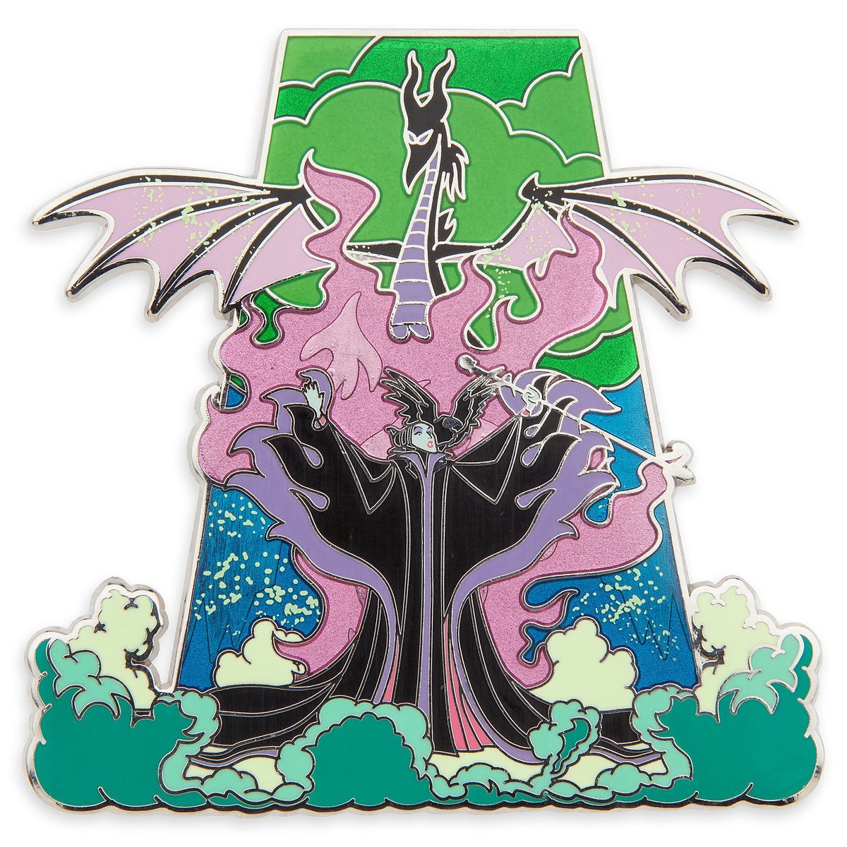 19067 - Version #1 - Maleficent with Green Background - December 2017 ...