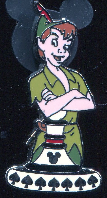 14636 - Peter Pan - DLR Hidden Mickey Series 2009: Peter Pan Chess ...