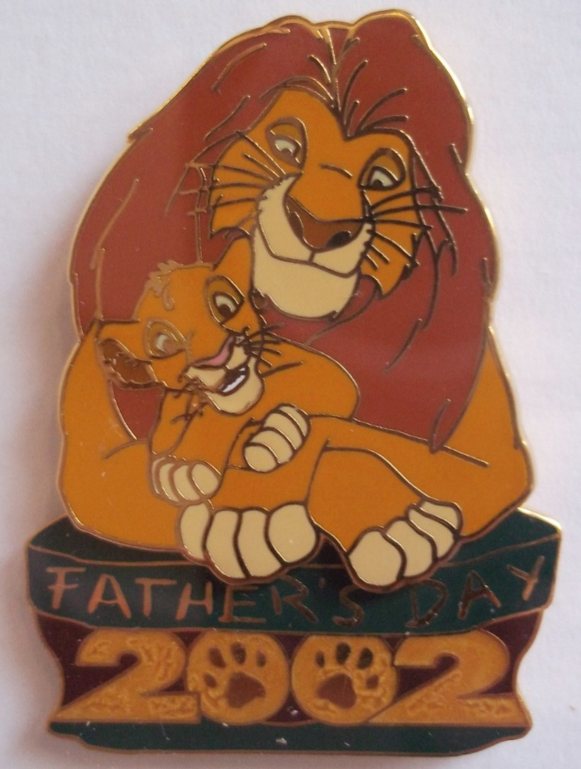 514 - 2002 - Mufasa and Young Simba - Father's Day - Walt Disney World ...