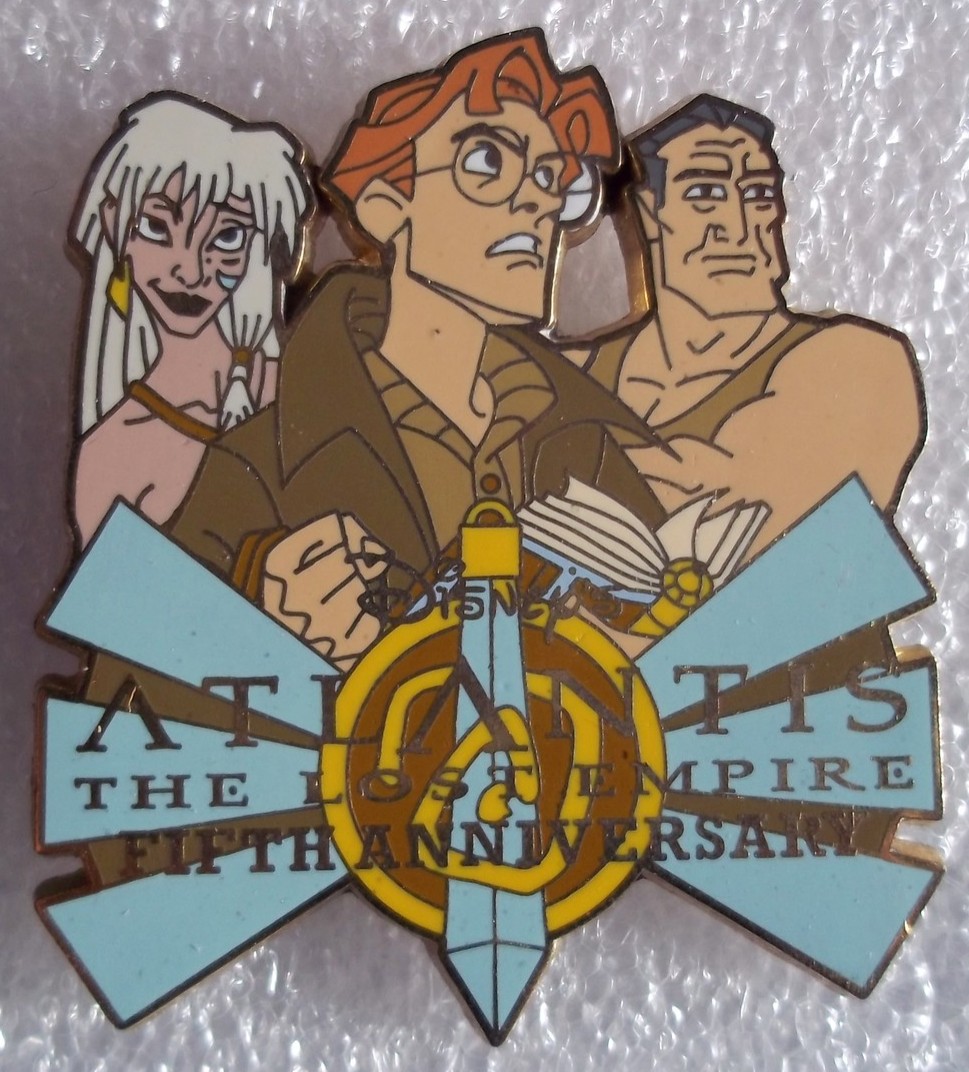 4126 - 5th Anniversary - Princess Kida, Commander Rourke and Milo ...