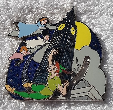 4144 - Flying Past Big Ben - Peter Pan, Wendy, Michael and John - Peter ...