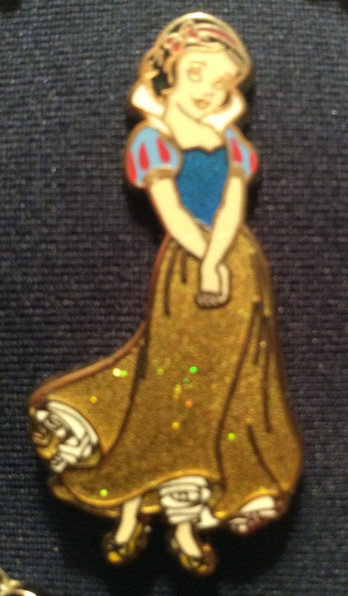 1083 - Snow White - Princess Glitter Pins