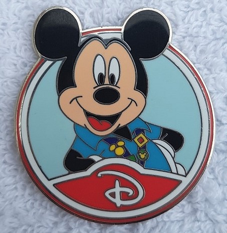 4201 - Mickey Mouse - Circle Icon D Mystery - Walt Disney World Disney Pin
