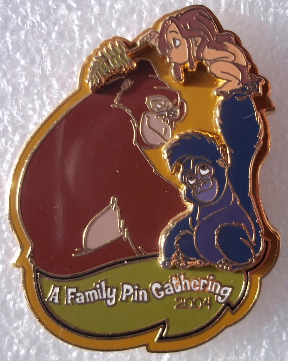 4278 - Young Tarzan Family - A Family Pin Gathering 2004 - Walt Disney ...