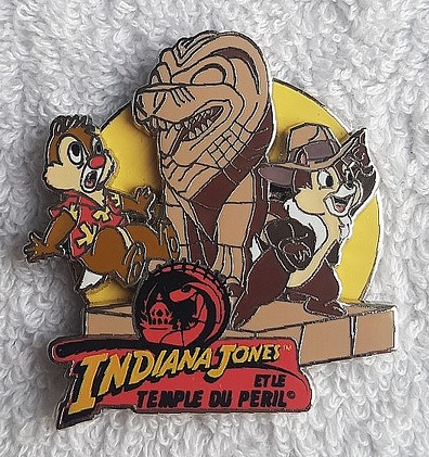 Chip and Dale - Indiana Jones Et Le Temple Du Peril | Pin & Pop