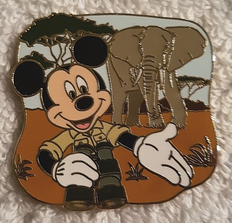 4455 - Mickey with African Elephant - Disney's Animal Kingdom ...