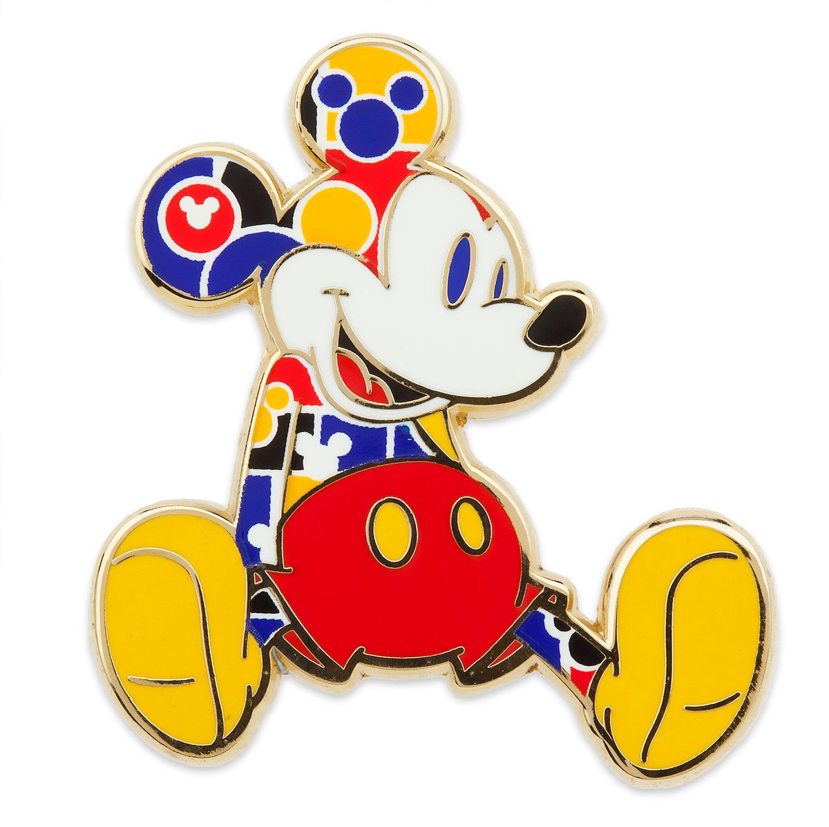 4492 - March Set - Primary Colours Sitting Mickey Mouse ONLY - Mickey ...