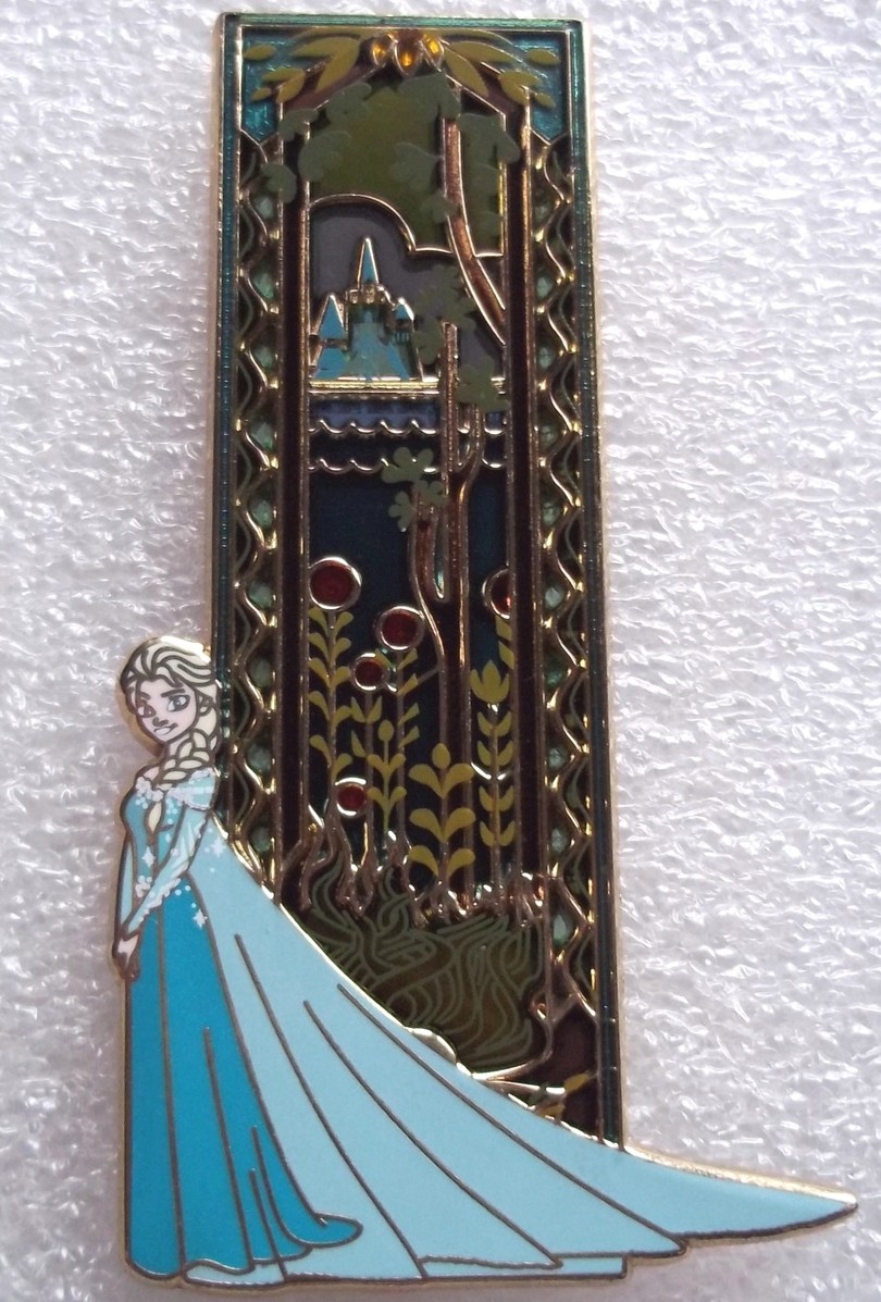 11 - Elsa Stained Glass Window - Frozen Premiere - Disney Studio Store ...