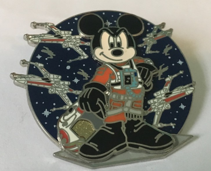 25276 - Mickey Mouse as an X-Wing Pilot - Disney Characters as Star Wars